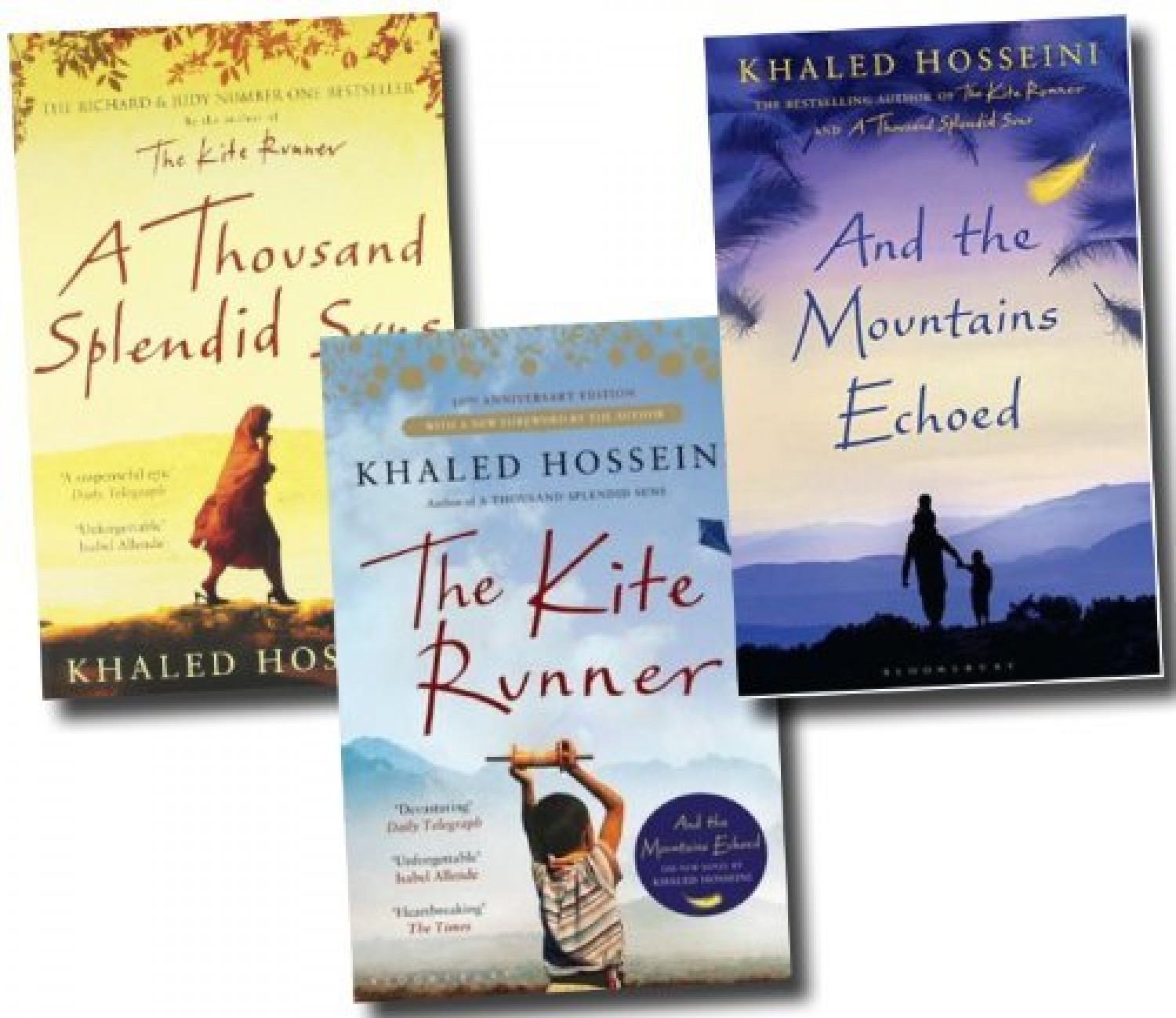 Khaled Hosseini 3 Books Pack - (And the Mountains Echoed, A Thousand ...